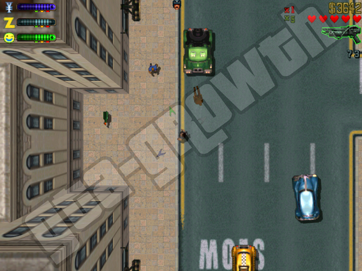 GTA-Growth > GTA 2 > Mapas > Armas e ítems > Distrito Central