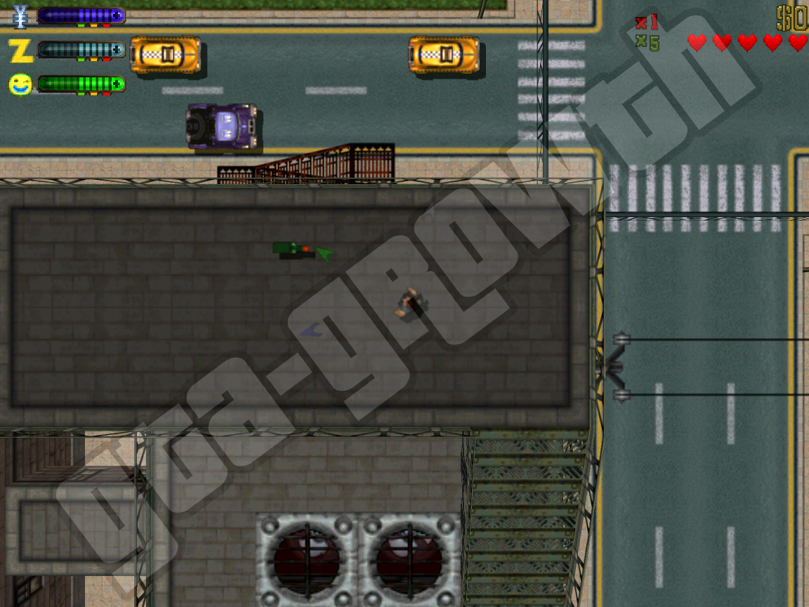 GTA-Growth > GTA 2 > Mapas > Armas e ítems > Distrito Central