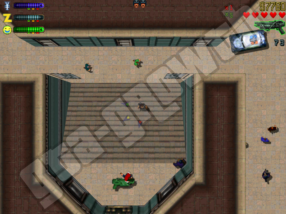 GTA-Growth > GTA 2 > Mapas > Armas e ítems > Distrito Central