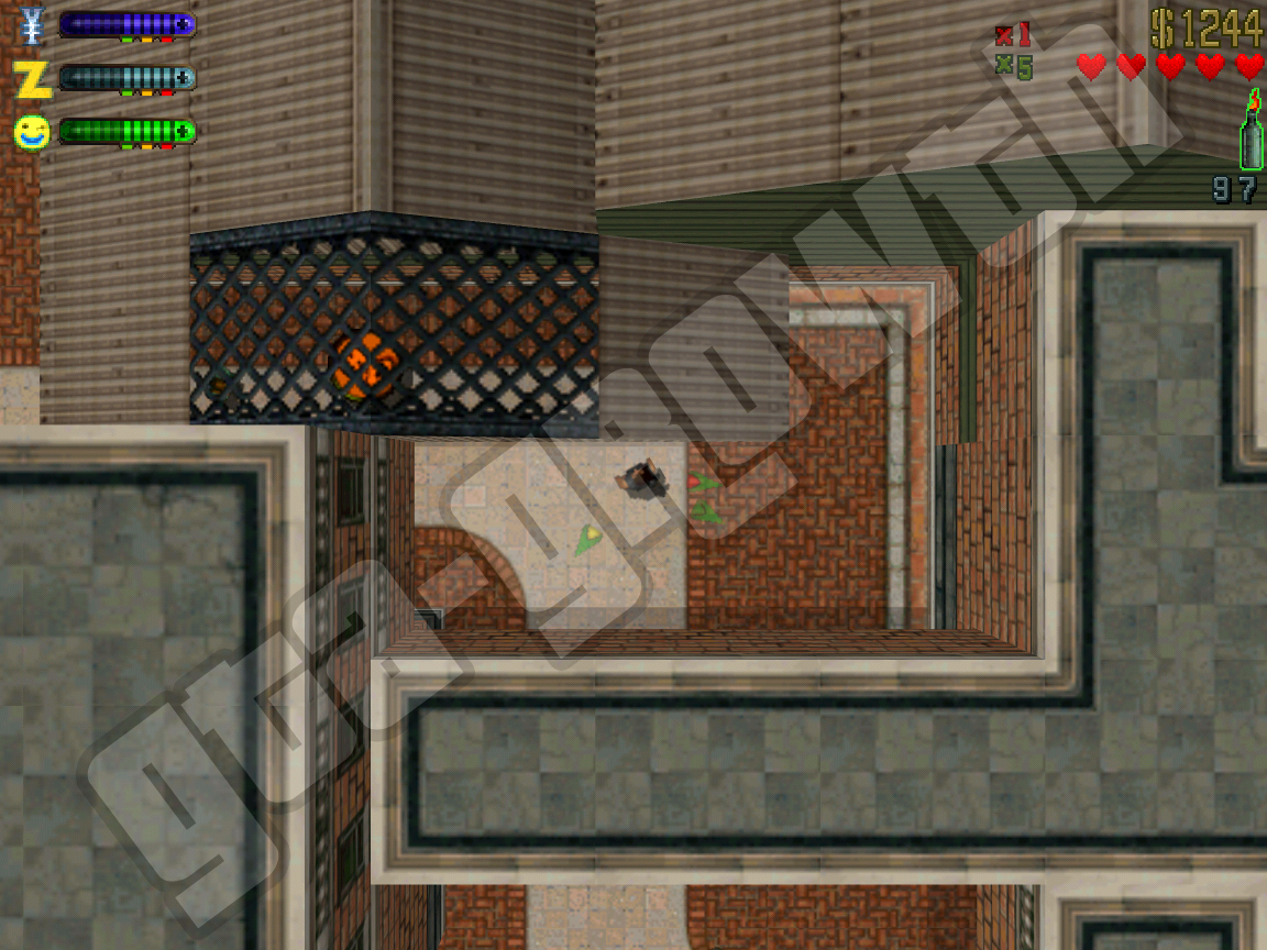 GTA-Growth > GTA 2 > Mapas > Armas e ítems > Distrito Central