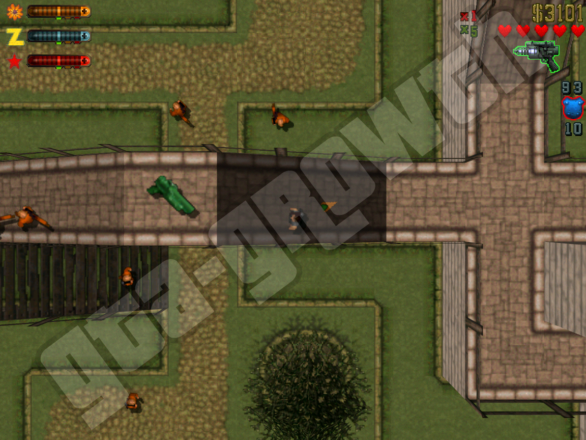 GTA-Growth > GTA 2 > Mapas > Armas e ítems > Distrito Industrial